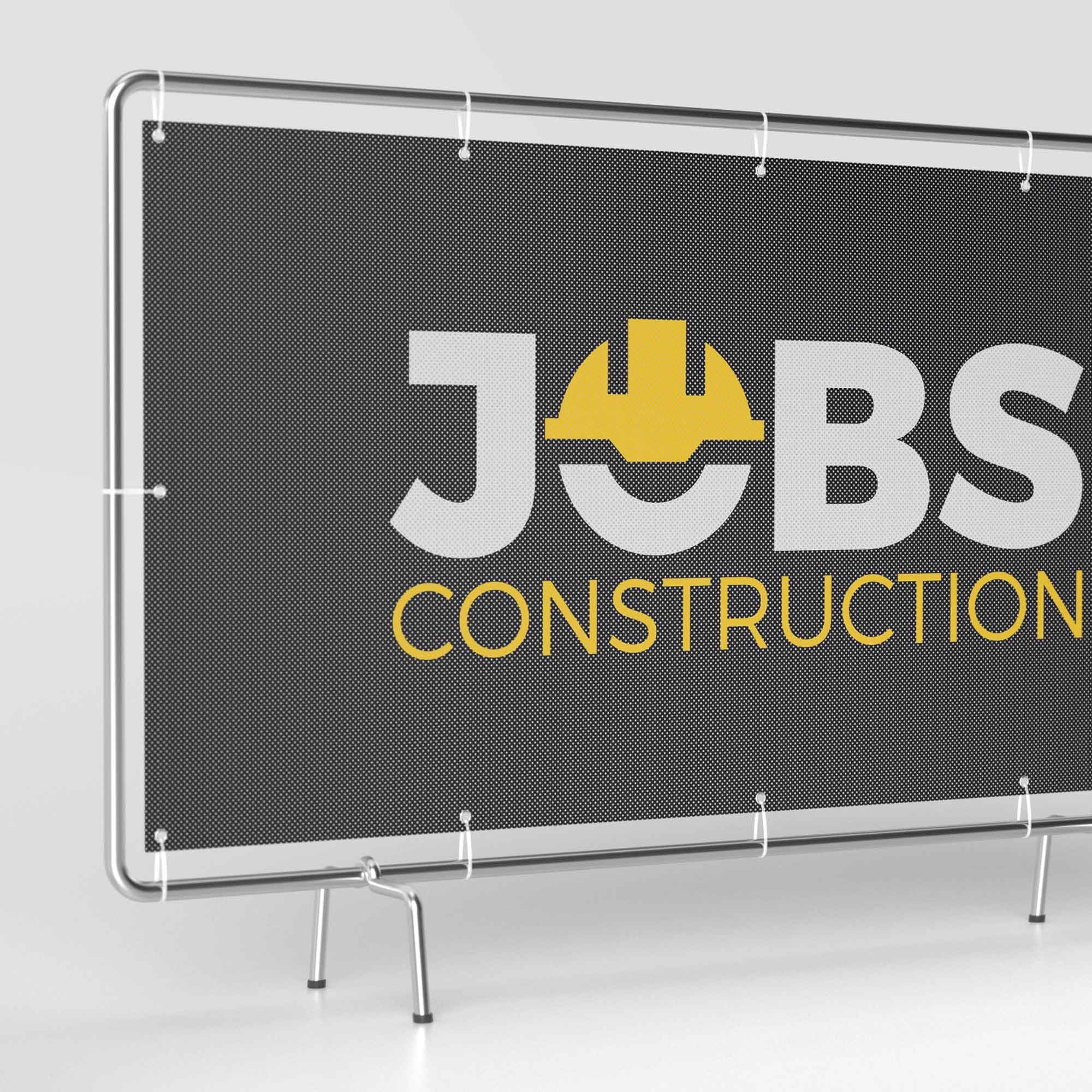 Durable Mesh Banners | Perforated Fence Banners | StressFreePrint